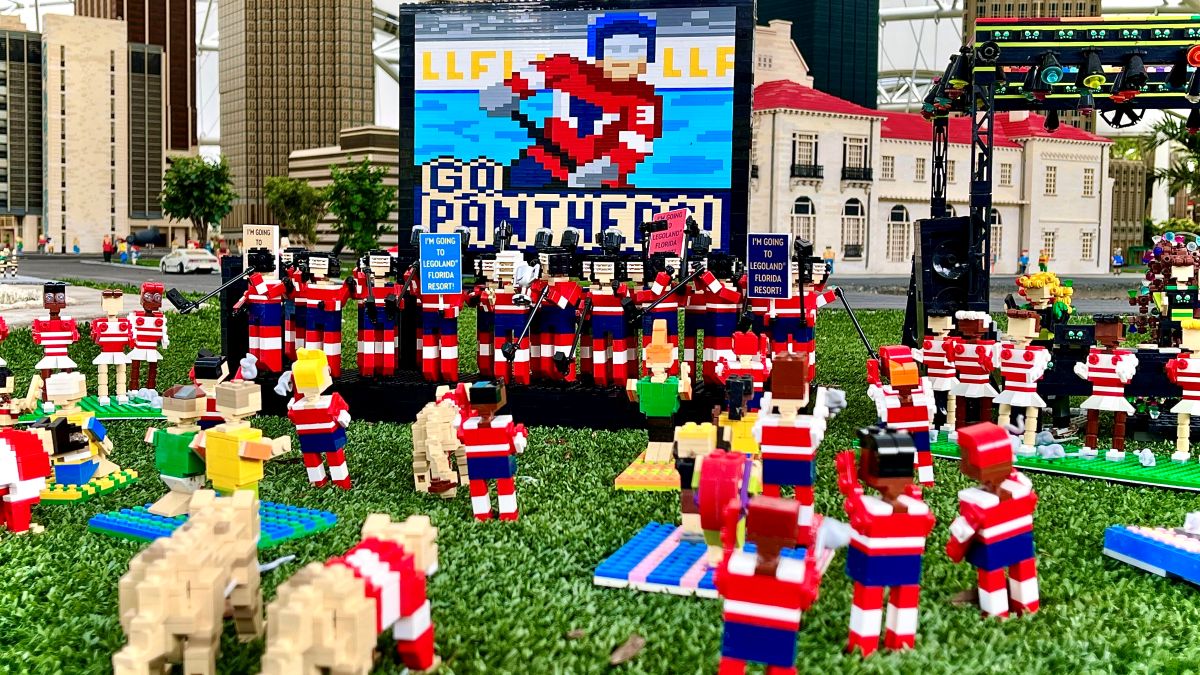 Legoland Florida Stanley Cup Tribute Celebrates Panthers