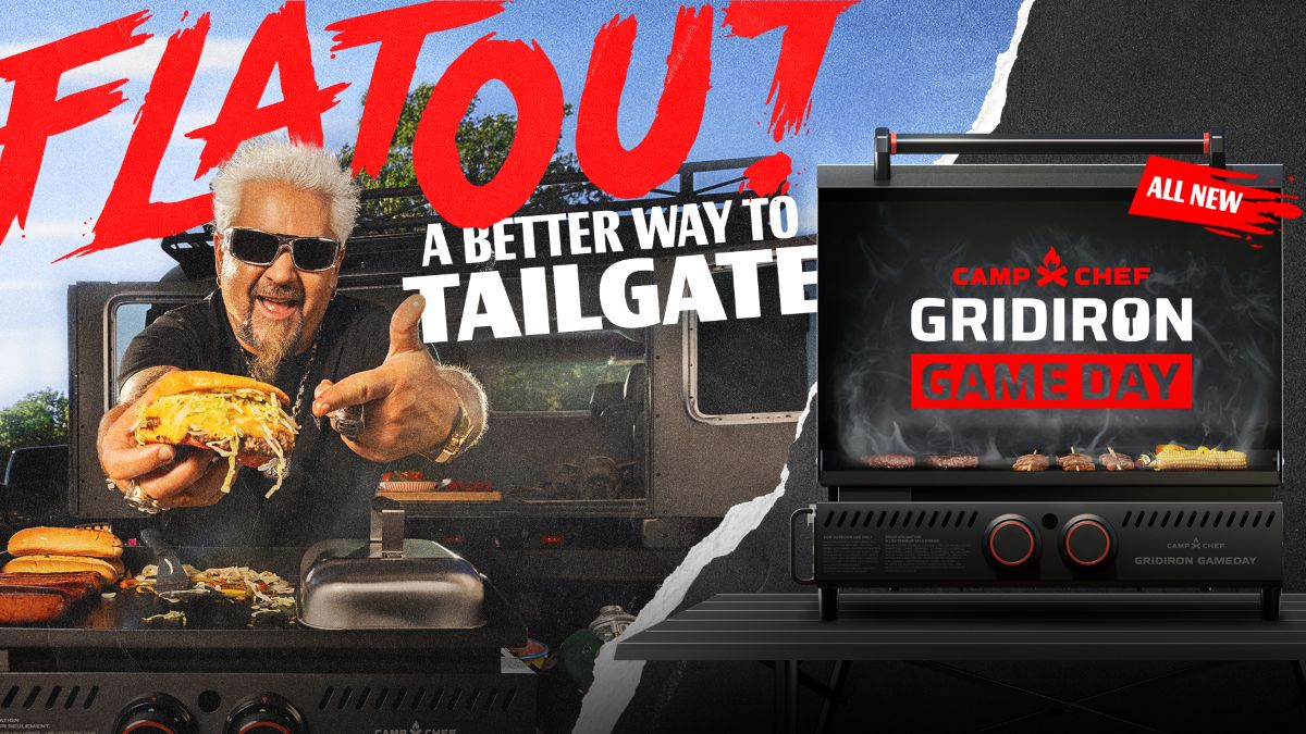 Camp Chef Gridiron Gameday Brings Guy Fieri’s Flatout Flavor
