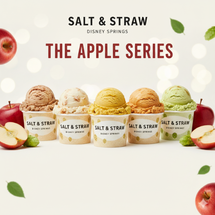 Salt & Straw Disney Springs Debuts The Apple Series Flavors
