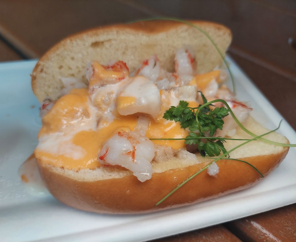 Flavors of America Epcot Review: New Seafood Roll and Slider