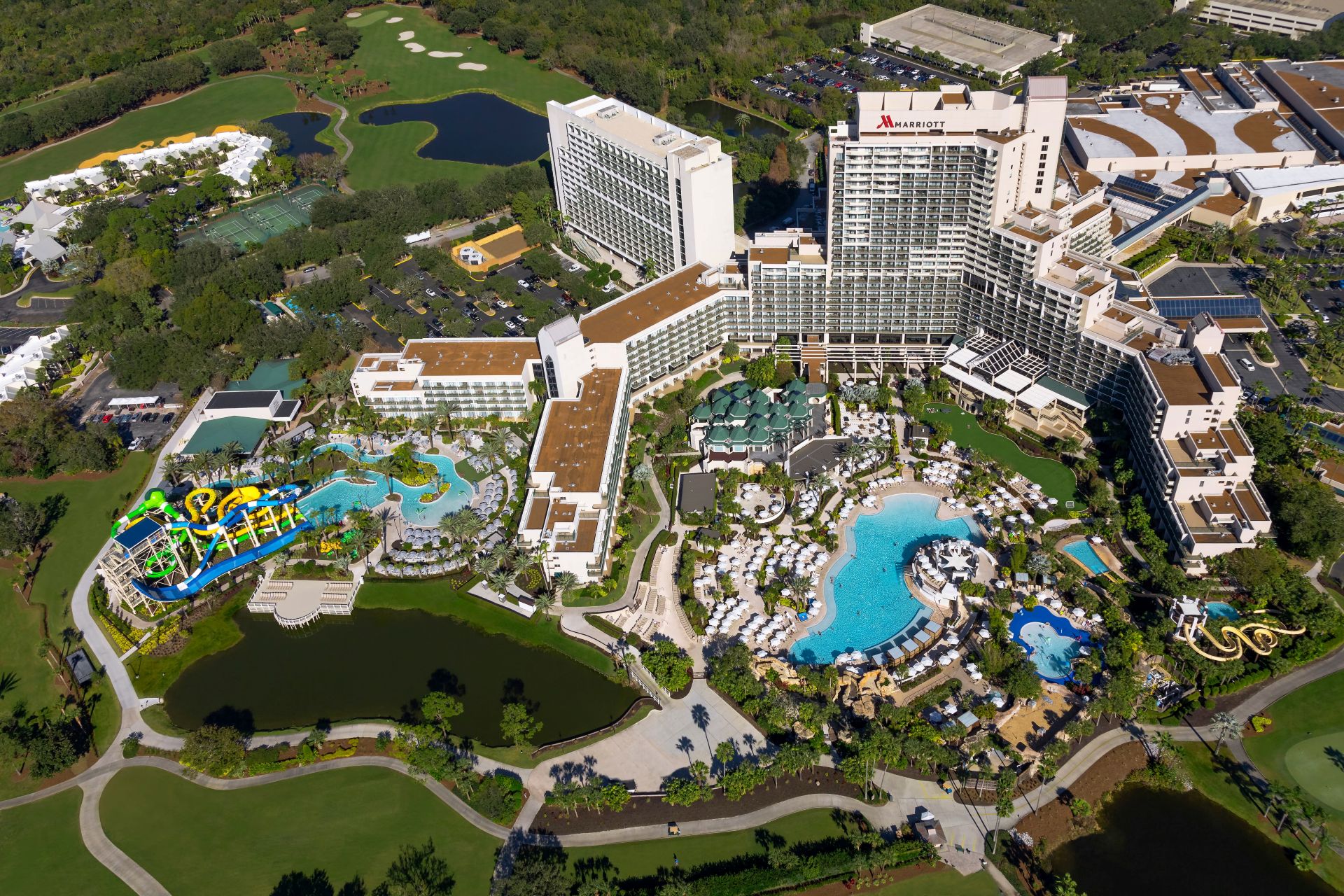 Orlando World Center Marriott - Holiday Fun & Drone Show