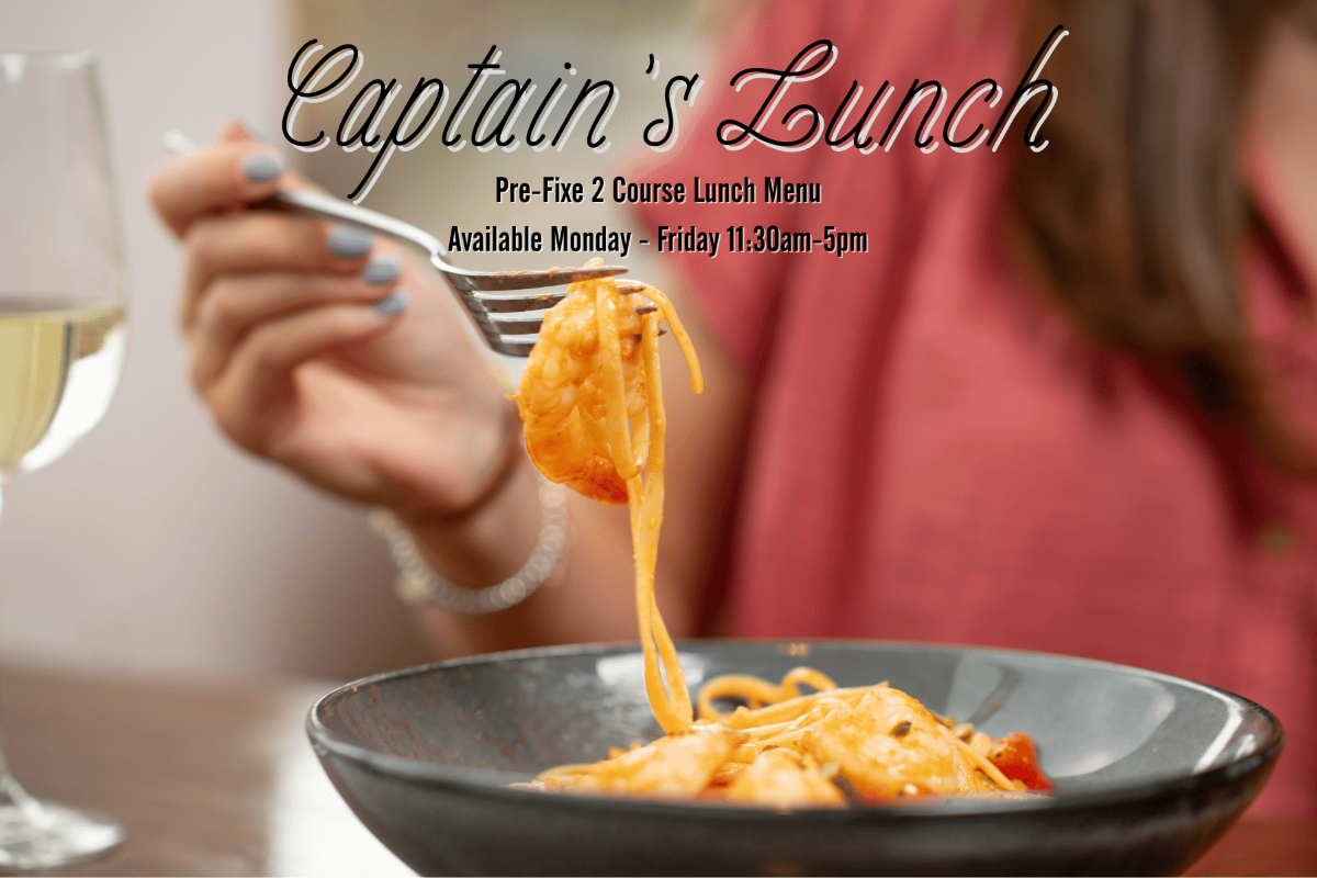 Captain's Lunch Paddlefish Disney Springs – Pre-Fixe Menu