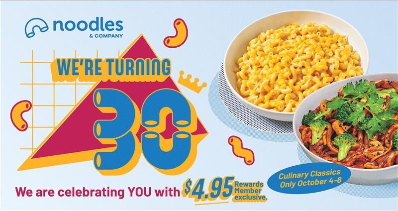 Celebrate National Noodle Day Orlando at Noodles & Company