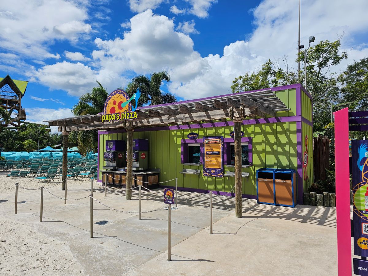 Aquatica Orlando Restaurant Change: Paninis Out, Pizza In