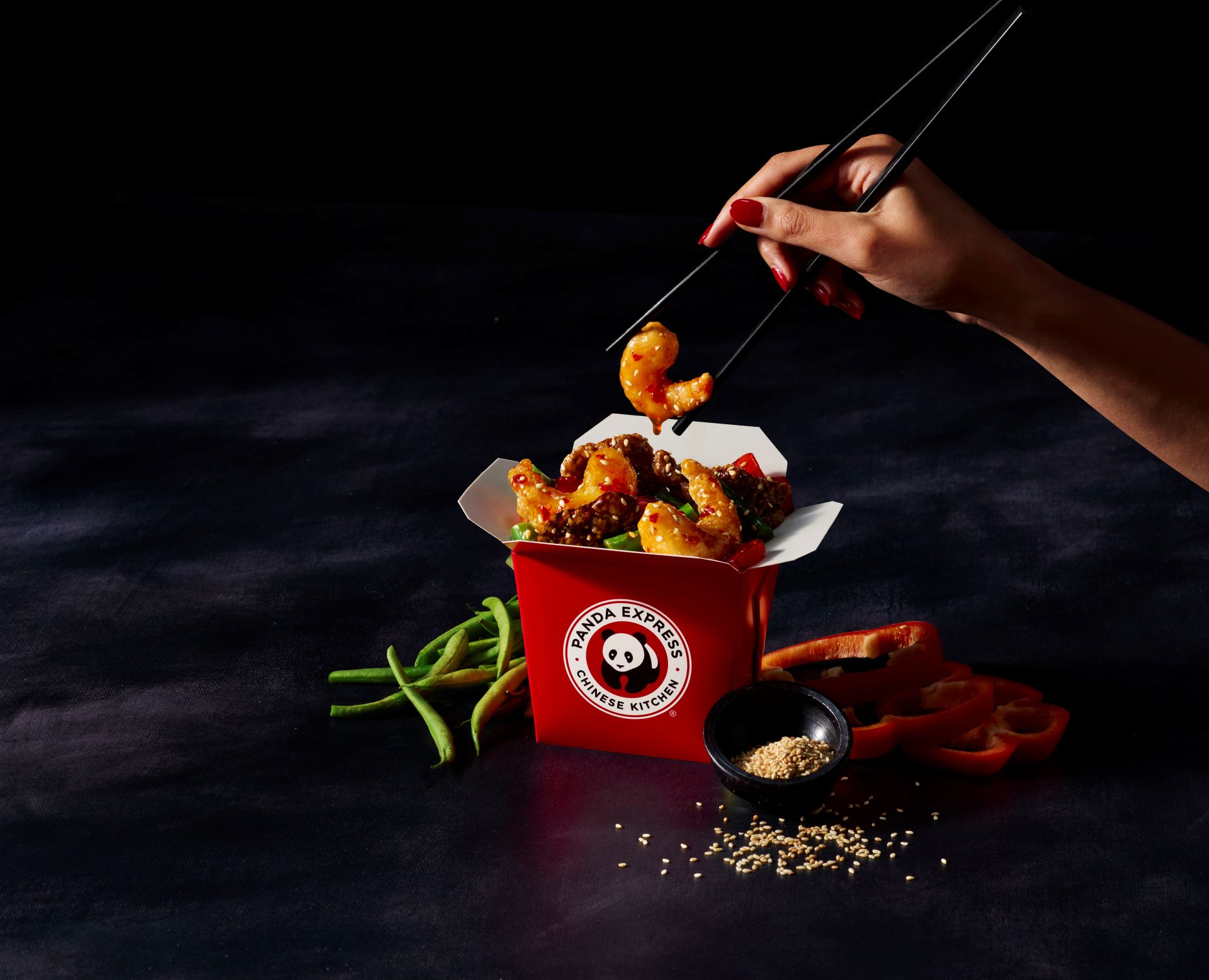 Crispy Sesame Dishes Arrive Panda Express Universal CityWalk