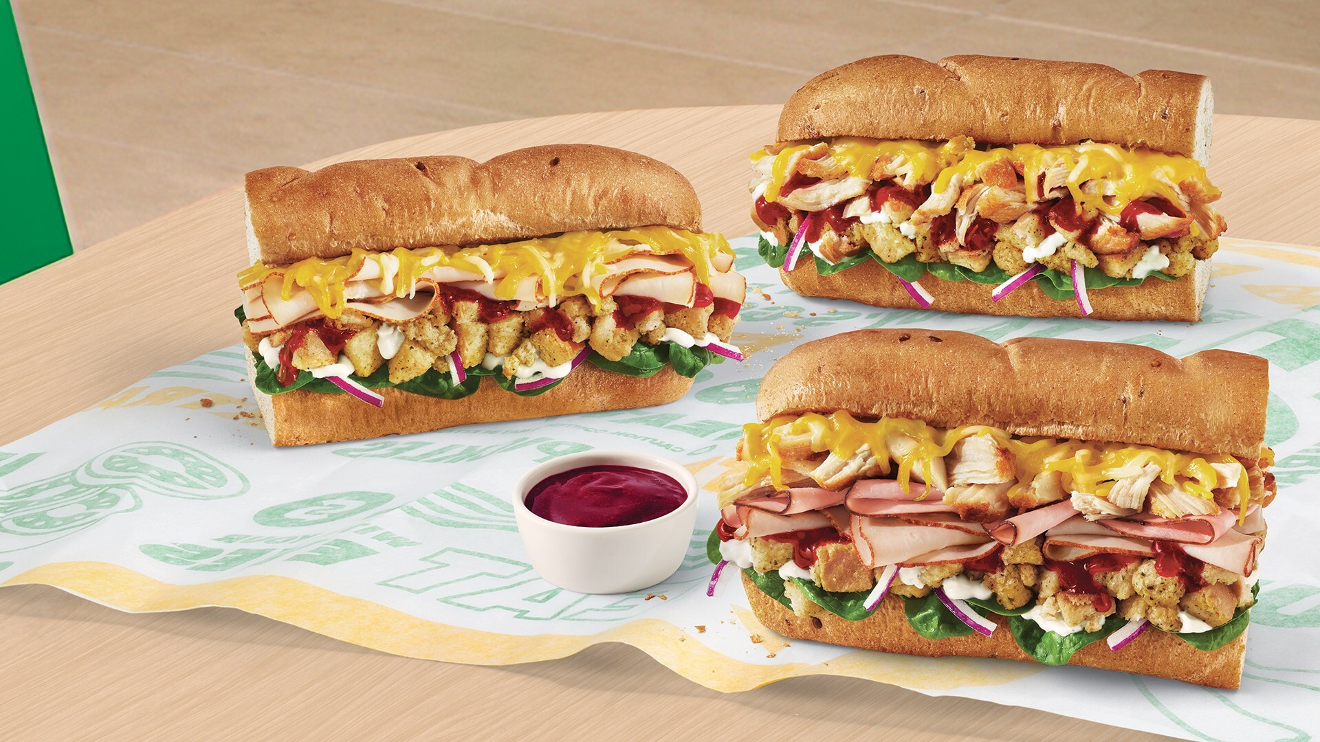 Subway Festive Feast Collection: TurHamKen & Holiday Subs