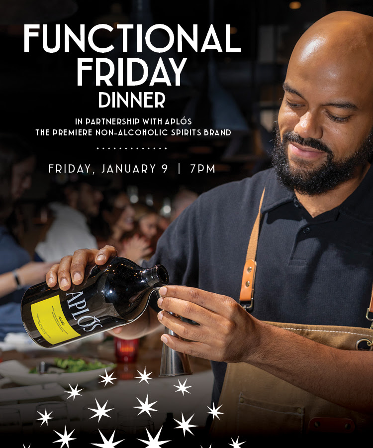 Functional Friday Dinner at Maria & Enzo’s Returns January 9
