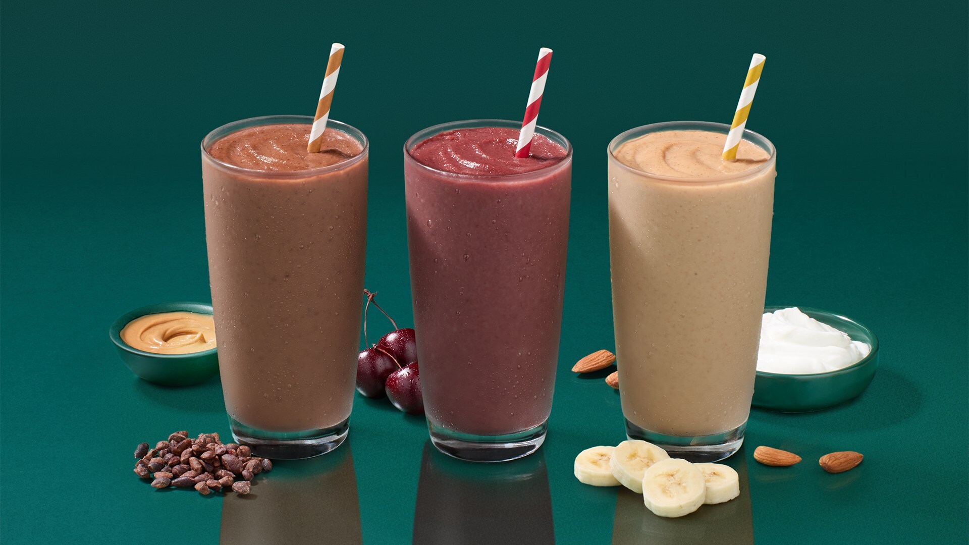 Premium protein smoothie blends at Tropical Smoothie