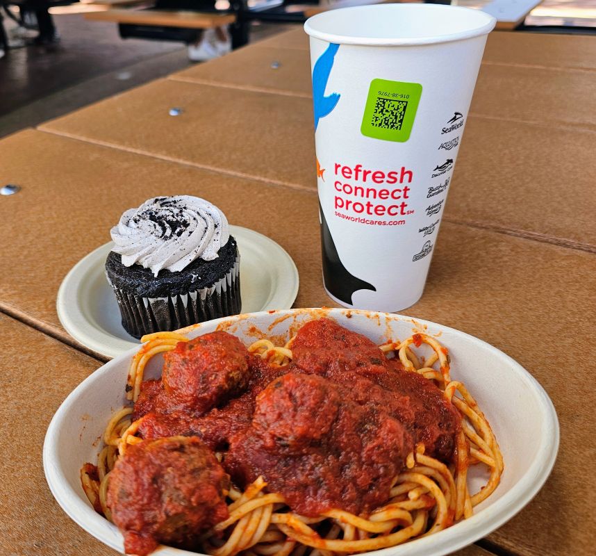 Expedition Cafe Spaghetti Review: SeaWorld Orlando Pasta