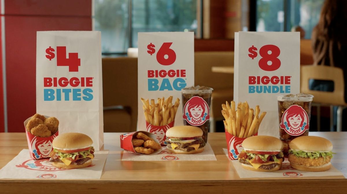 Wendy's Biggie Deals Menu: New $4, $6, & $8 Options