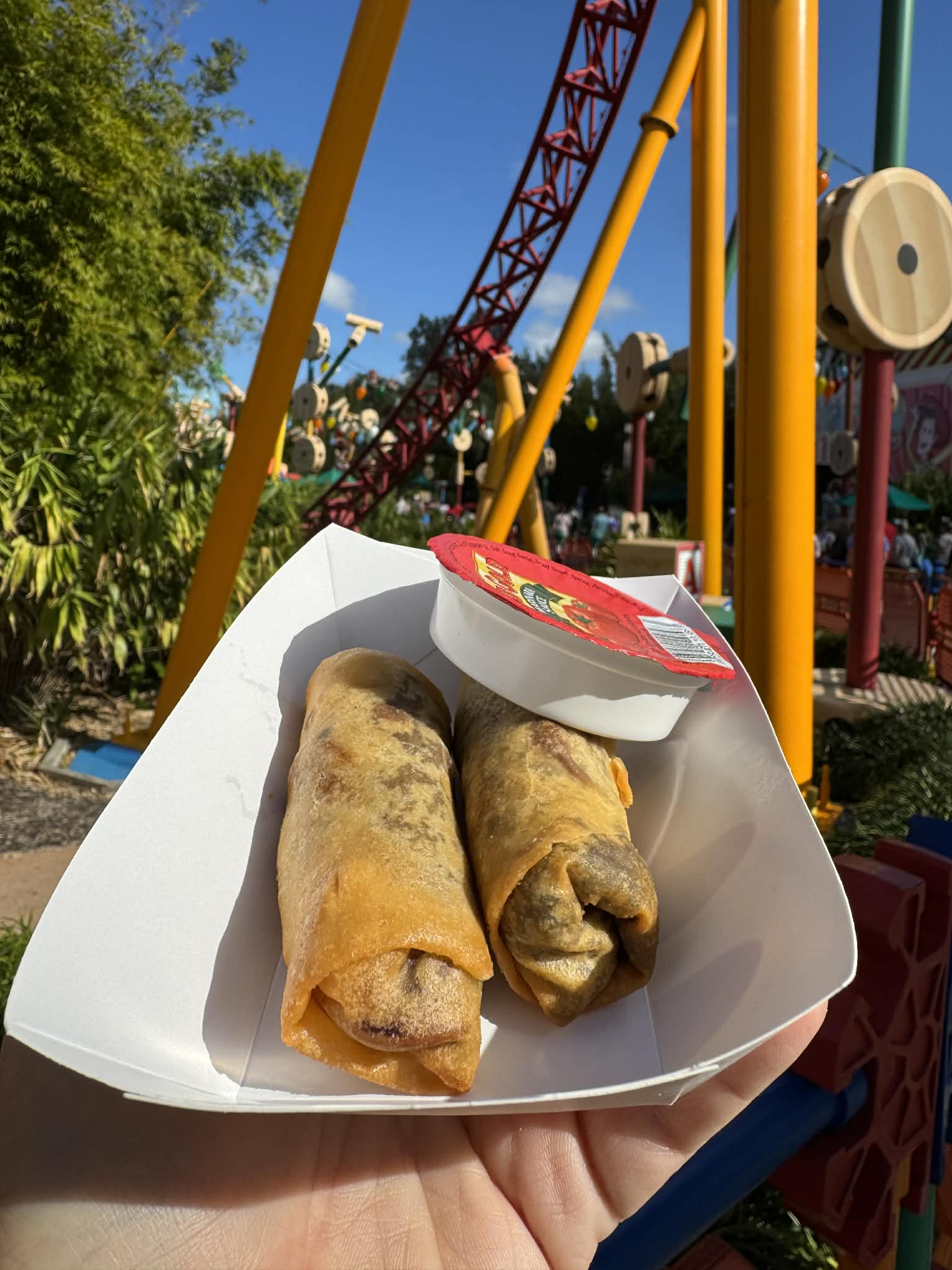 Toy Story Spring Rolls Review at Disney's Hollywood Studios