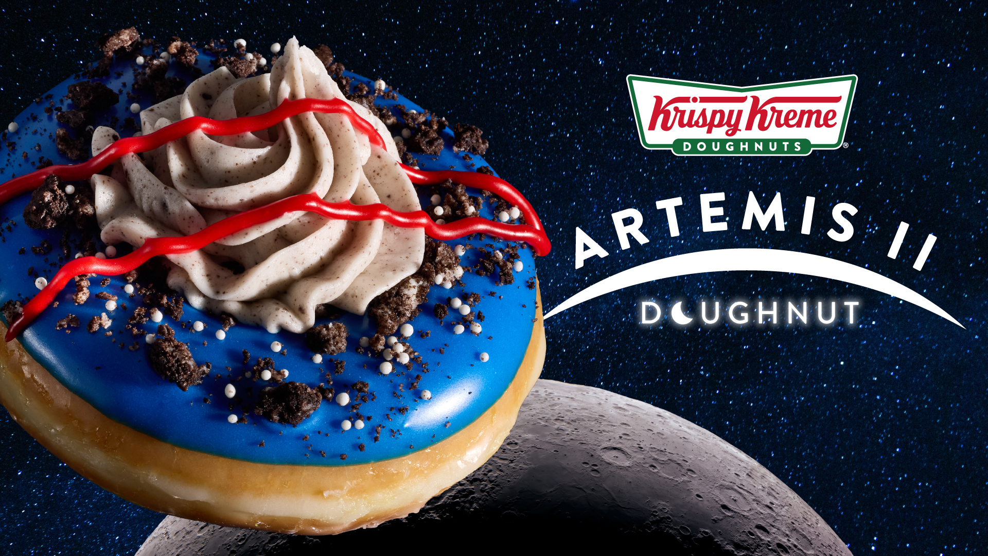 Krispy Kreme Artemis II Doughnut Available for Limited Time