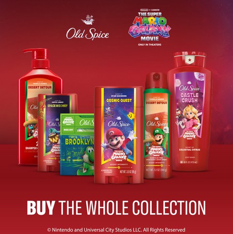 Old Spice Mario Galaxy: New 2026 Movie Collection