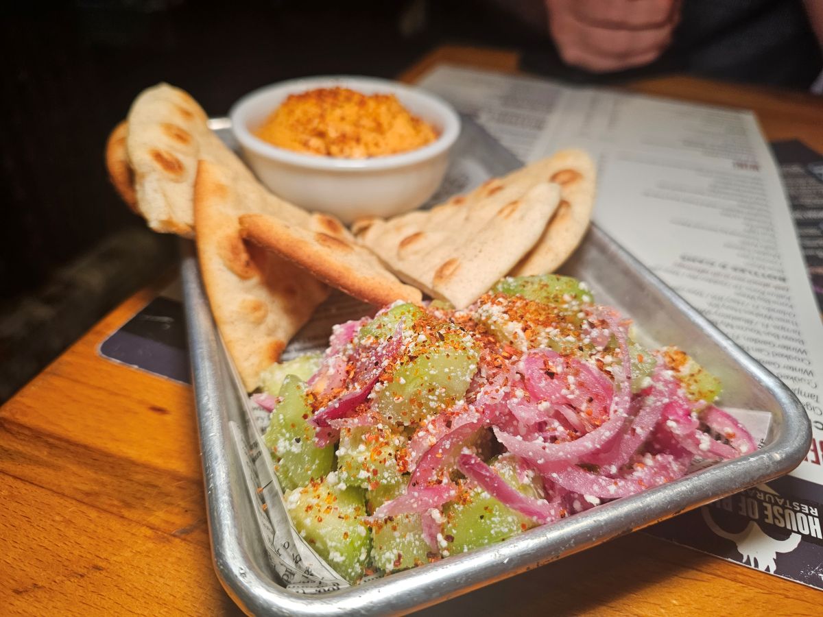 Smoky Hummus and Pita House of Blues Happy Hour Review