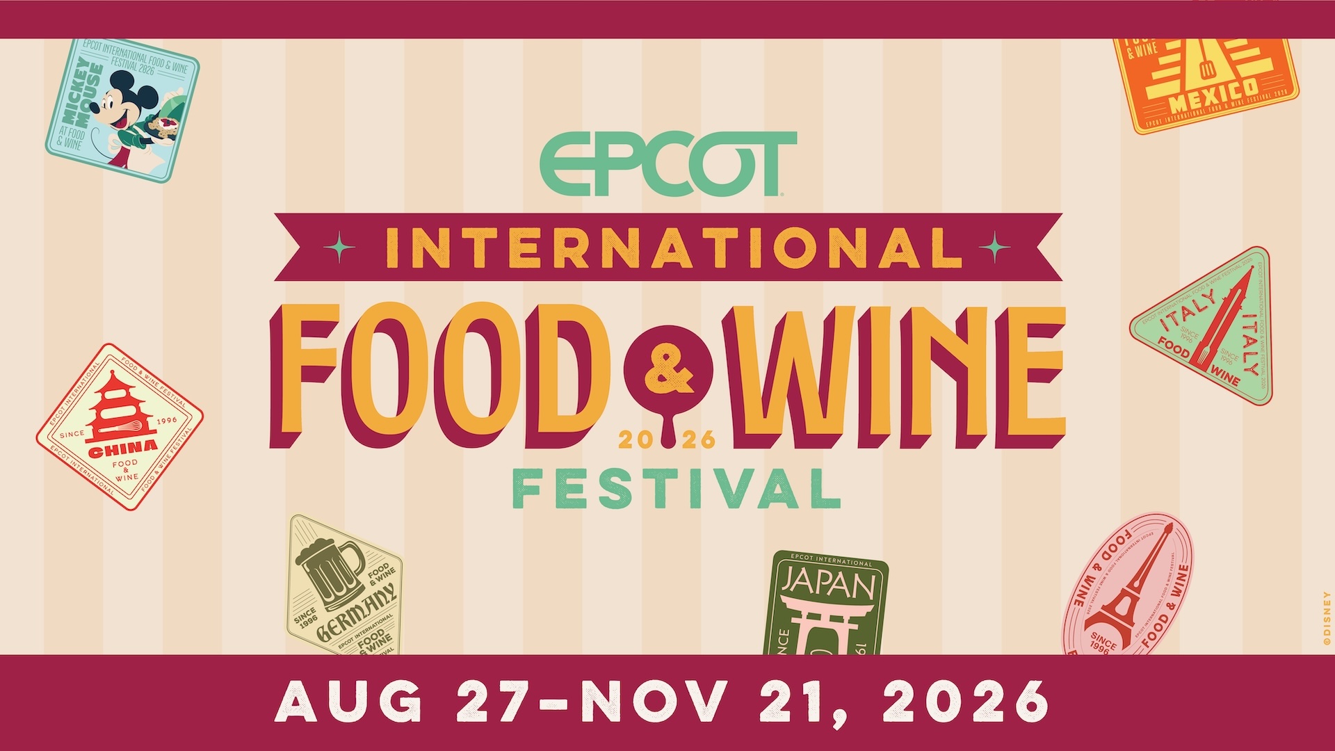 EPCOT International Food and Wine Festival: 2026 Delicious Dates and ...