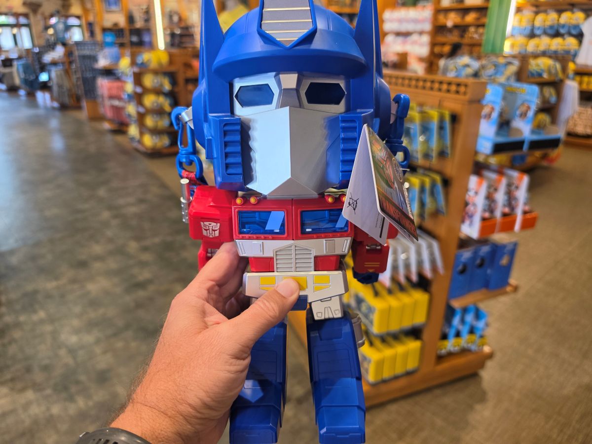 New Optimus Prime Popcorn Bucket Hits Universal Orlando