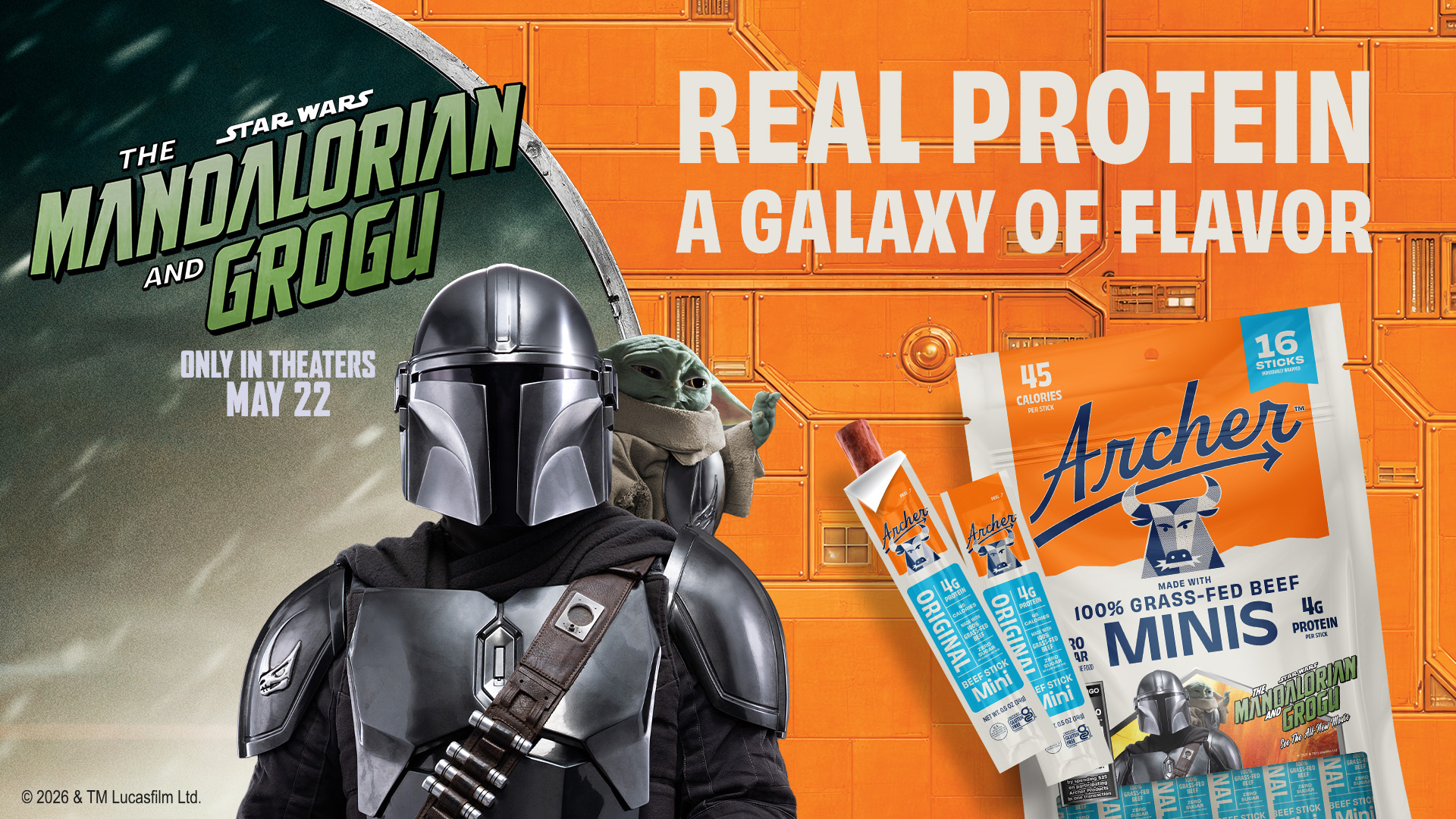 Archer Star Wars Snacks: The Mandalorian & Grogu Promo